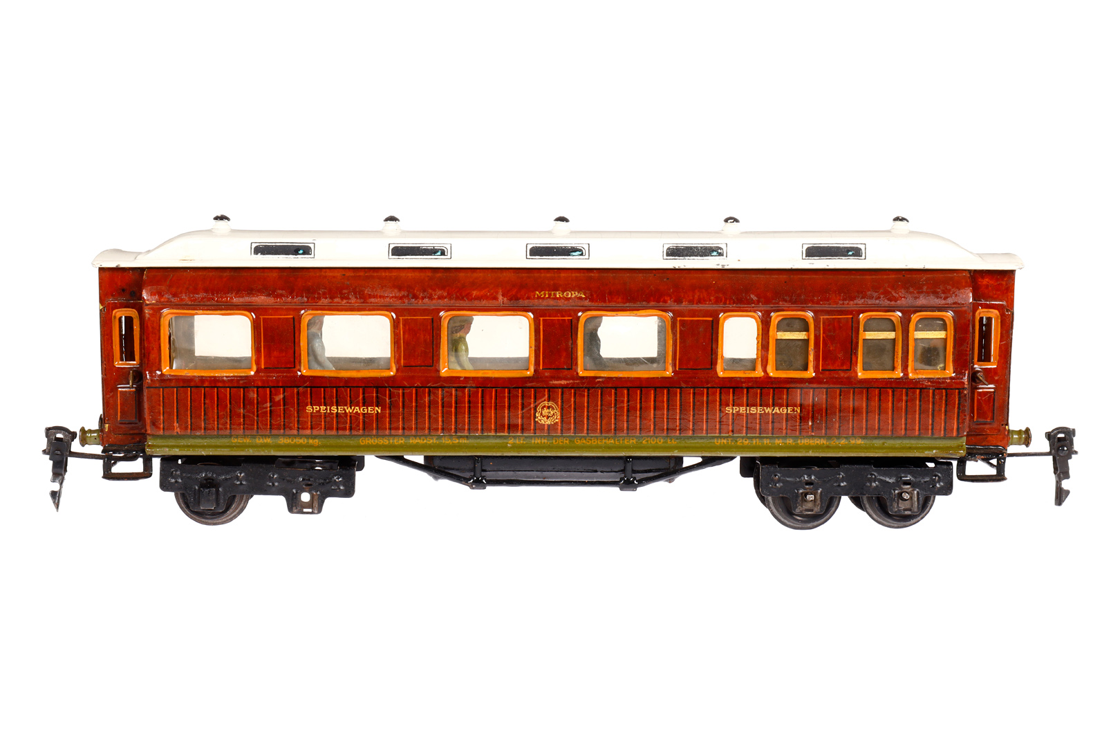 Märklin Speisewagen 1946 G, Spur 0, Teak - auctions & price archive