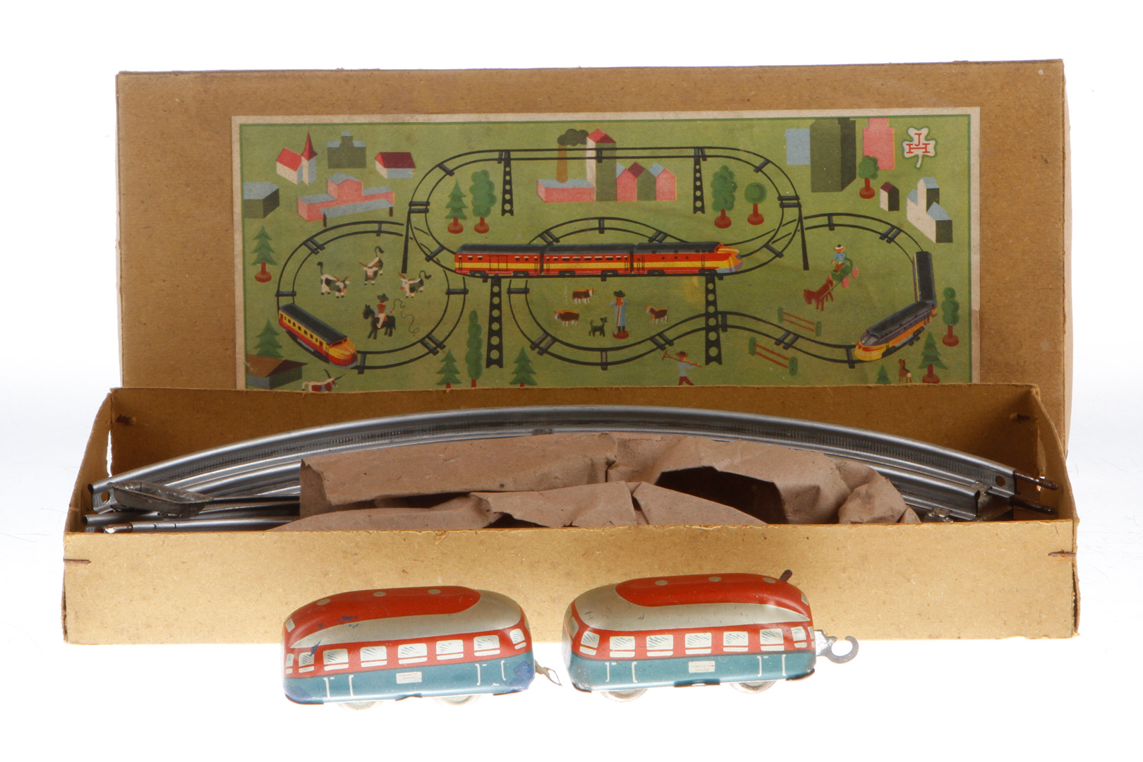 Höfler Blechbahn, CL, mit Triebwagen - auctions & price archive